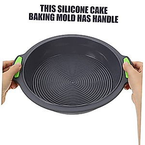 UPKOCH Silicone Cake Mold Silicone Cake Pan Silicone Pans for Baking Bread Loaf Pans for Baking Muffin Pan Cake Baking Pan Bread Pan Oven Baking Pan Cake Molds Non-stick Silicone Mold