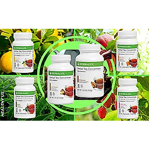 Herbalife TEAPACK Herbal Tea Concentrate: Lemon Flavor 30 Packets (1.7g), Boosts Metabolism, On The Go, Natural Flavor, No Artificial Sweeteners, Gluten-Free