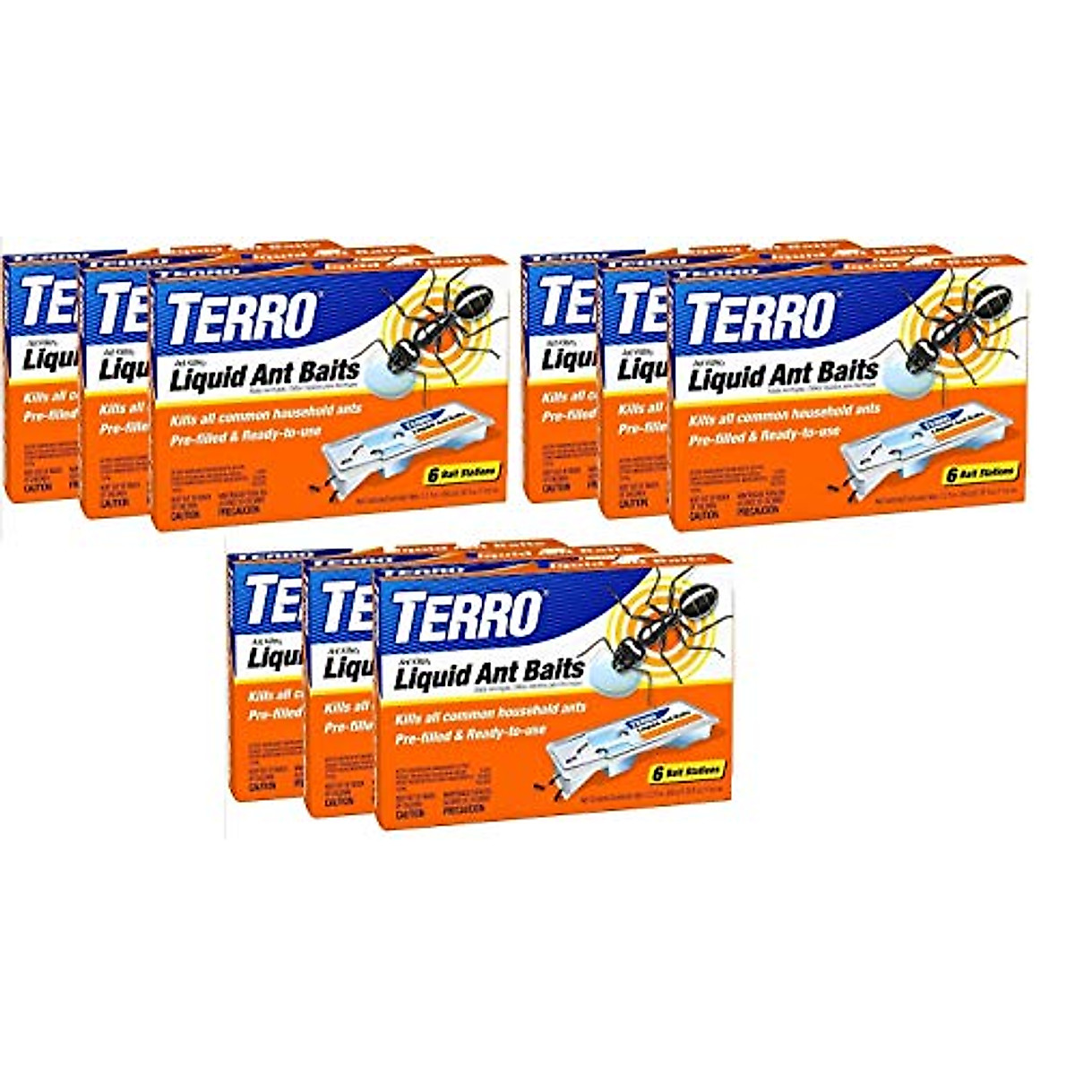 Terro PreFilled Liquid Ant Killer II Baits, 3-Packs of 6 Baits Each (3)