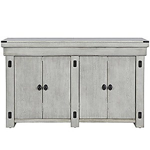 Flipper Wildwood 55 Gallon Aquarium Stand, Rustic White