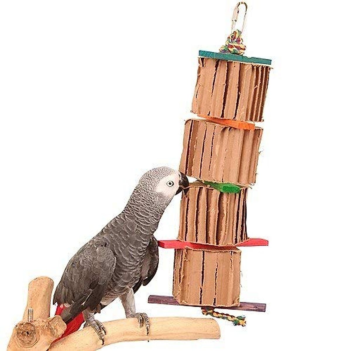 Zoo Max DUS630 Shred-X 17x6in Medium Bird Toy