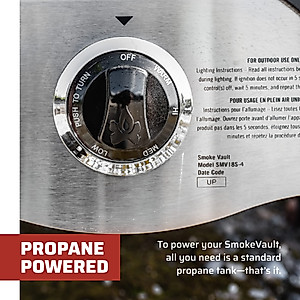 Camp Chef Smoke Vault, 18" Vertical Smoker, Dimensions 18 in. x 16 in. x 44 in.