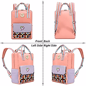 CUIBIRD Kids Backpack School Backpack, Toddler Kids' Backpack Set for Boys Girls Kids Teenage PreSchool Bookbag with Lunch Bag&Pencil bag