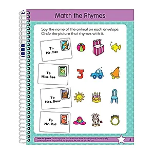 Wipe Clean Kindergarten Workbook for Kids Ages 5-6: All Subjects Including Writing, Math, Sight Words, Phonics, Reading, Addition and Subtraction, and More! Includes Dry Erase Marker