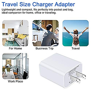 20W Fast Charger Box USB C Brick Block Charging Plug Power Adapter Compatible for iPhone 14,14 Pro Max,13,13 Pro Max,12,11;Samsung Galaxy S23,S23 Ultra,S23+,S22,S21 FE,A54,A03s,A14,A13,Z Flip4,Z Fold4