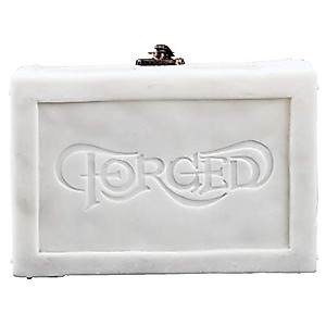 Forged Dice Co. Mimic Chest Dice Storage Box - Holds up to 5 Sets of Polyhedral Dice or 35 Dice - Compatible with Dungeons & Dragons