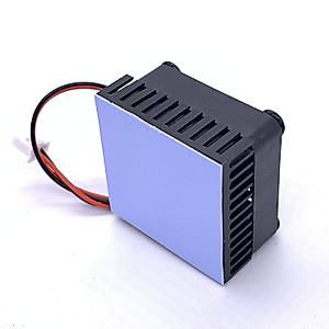 Easycargo 40mm Heatsink Fan 12V Kit, Cooler Heat Sink 40x40mm + 12V Ball Bearing Fan + Thermal Tape + Grill Screw Mounting Kit (1)