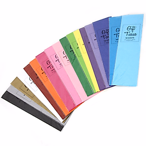 Gift Tissue Paper Bulk - 60-Sheet Natural Brown Gift Wrapping Tissue Paper, 20 x 20 Inches, Gift Bag Tissue Paper Gift Wrap, Premium Quality Tissue Paper, Paper Craft Supplies (Natural, 60 CT)