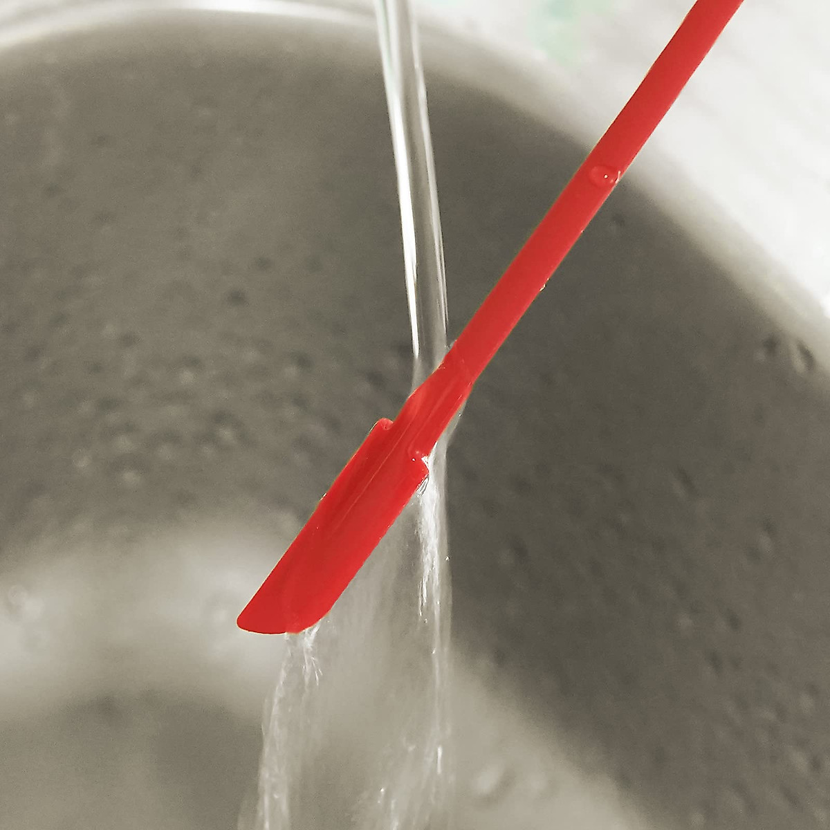 Mini Spatula and Micro Swabs, Cuttte 2pcs Makeup Spatula Small Spatula for Cosmetics and 500 PCS Disposable Micro Swabs for Eyelash Extension