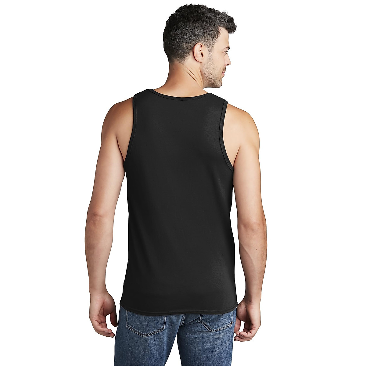 Port & Company Core Cotton Tank Top 4XL Jet Black