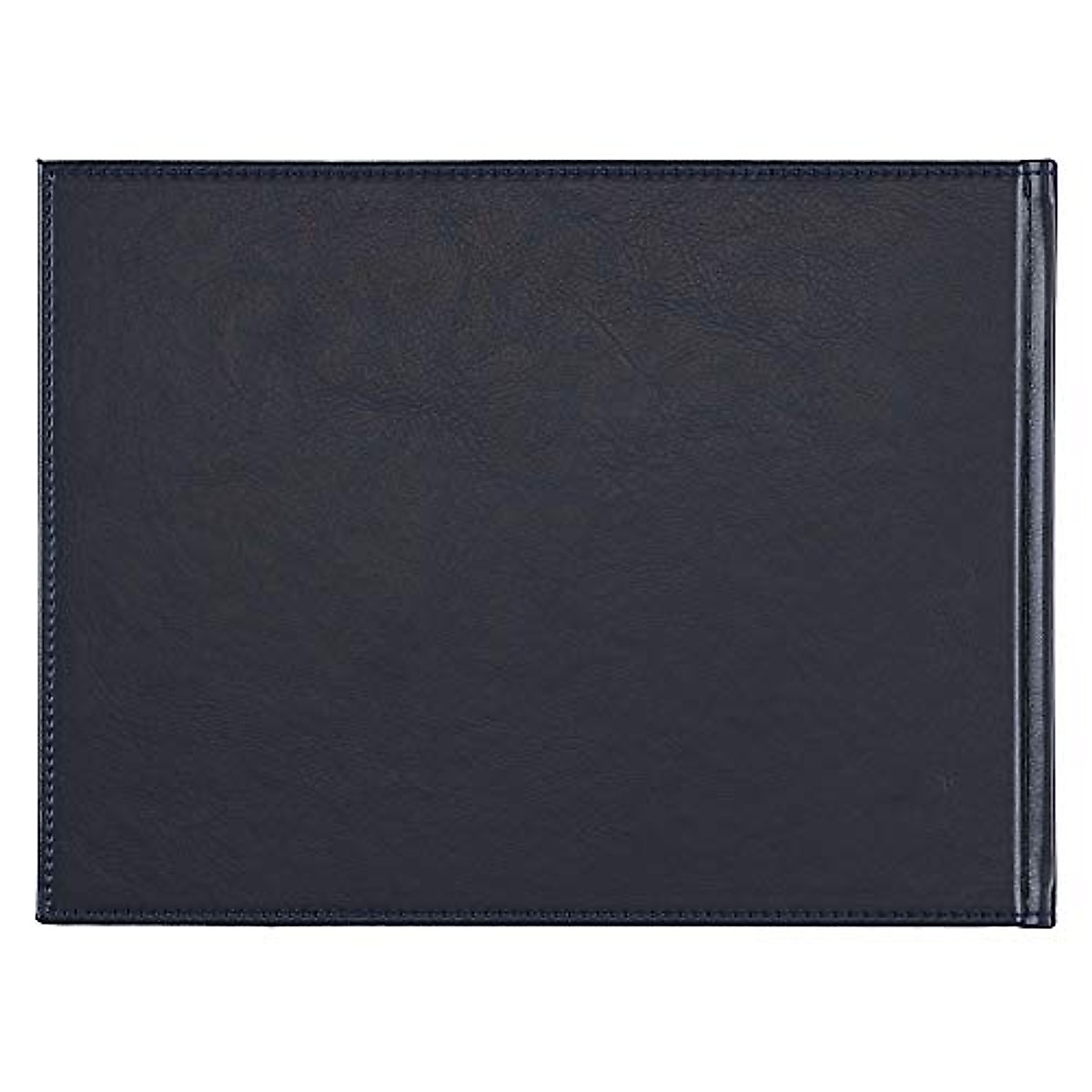 With Love in Loving Memory Guest Book - Navy Faux Leather - Condolence Book, Memorial Sign-in Book for Funerals & Memorial Services