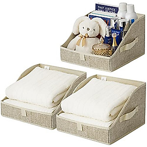 GRANNY SAYS Bundle of 3-Pack Trapezoid Storage Bins & 3-Pack Trapezoid Storage Bins