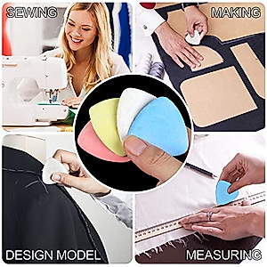 10PCS Professional Tailor Chalk Fabric Chalk for Sewing Tailors Chalk, Fabric Markers for Sewing, Fabric Chalk Sewing Wax Based Tailor's Chalk