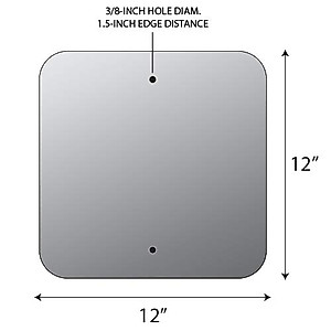 Dog on Premises Security Sign - 12x12 - Reflective | Rust Free Aluminum