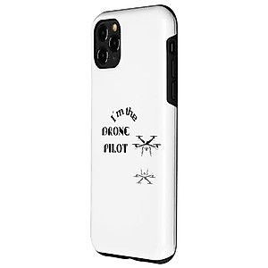 iPhone 11 Pro Max Drone Design Pilot Model Maker Quadcopter Drone Pilot Case