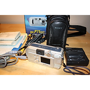 Sony Cybershot DSCP71 3.2MP Digital Camera with 3x Optical Zoom