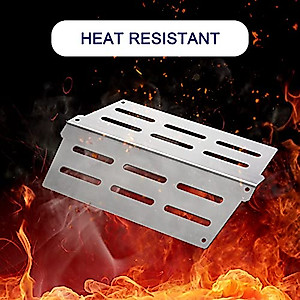 Meyafiny Replacement Flavorizer Bars for Weber Genesis Grill Parts for Weber Genesis 300 Series E/S-310 320 330 EP/cep-310 EP/cep-320 EP/cep-330(with Front Control Knob) Heating Plate(7622-2+5)