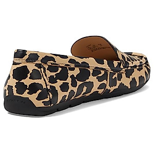 Coach Women's Marley Leopard Print Driver Driving Style Loafer, 10