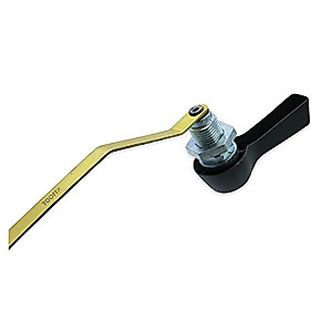 Universal Offset Decorative Front, Side, Corner, or Angle Mount Toilet Tank Flush Trip Lever Handle with Metal Nut, Fits Most Toilets (Oil Rubbed Bronze)