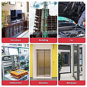 Cordless Drill Electric Rivet Gun Adapter Rivet Nut Drill Adapter Kit Including 10 Mandrel and 50Pcs Assorted Rivet Nuts, Rugged Carrying Case