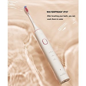 corpereal Portable Rechargeable 3 Mode Sonic Electric Toothbrush