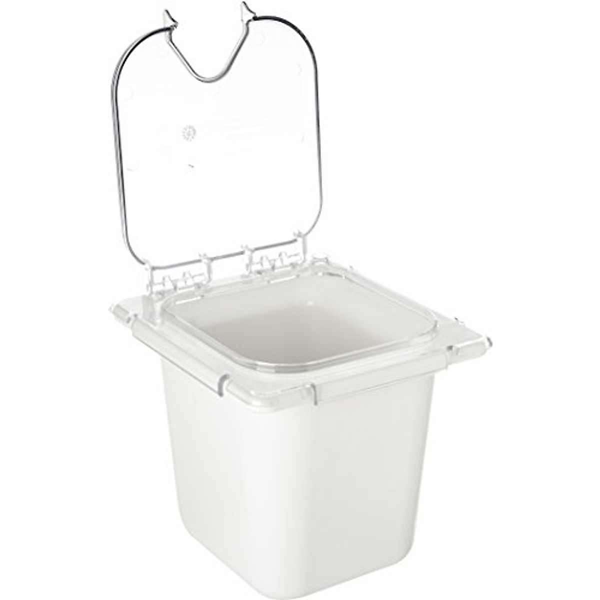 Carlisle FoodService Products CM10319Z07 Cold master EZ Access Lid with Notch, Sixth Size, Clear (Pack of 2)