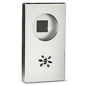 Honeybee Gardens Refillable Pressed Mineral Powder Foundation Compact with Puff & Mirror, Empty Customizable Makeup Kit, Travel-Friendly Luxury