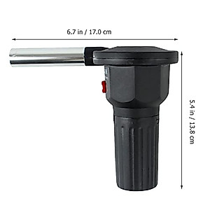 Sosoport Outdoor Barbecue Fan Portable Air Blower Electric Grill Air Blower BBQ Fire Blower Camping Supply