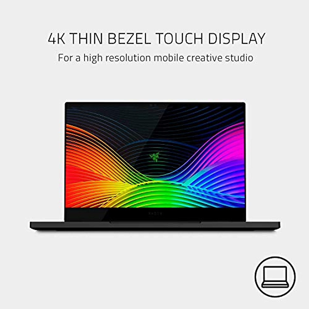 Razer Blade Stealth 13 Ultrabook Gaming Laptop: Intel Core i7-1065G7 4 Core, NVIDIA GeForce GTX 1650 Max-Q, 13.3" UHD 4K 60Hz, 16GB RAM, 512GB SSD, CNC Aluminum, Chroma RGB, Thunderbolt 3, Black