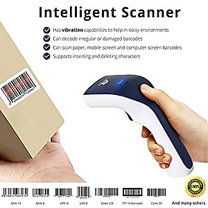 ScanAvenger Wireless 1D Barcode Scanner | Portable 3-in-1