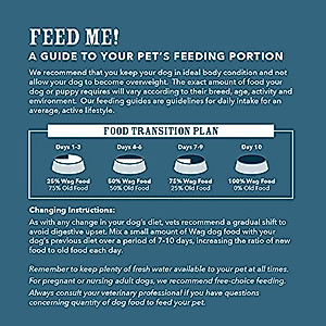 Amazon Brand – Wag Large Breed Dry Dog Food, Chicken and Brown Rice, 30 lb Bag