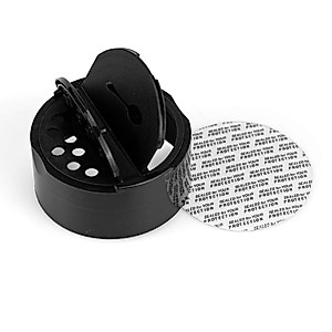 Foraineam 16 Pack - 17 oz. (500ml) Plastic Spice Jars Containers Bottles with Black Flip Cap To Pour Or Sifter Shaker - Perfect for Storing Spice, Powders and Herbs