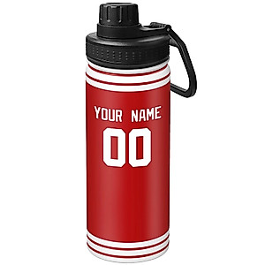 ANTKING San Francisco Tumbler Travel Mug Coffee Cup Custom Name Number Gifts for Men Women Youth