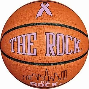ROCK The Pink Ribbon Basketball Men's 29.5