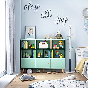 Playroom Wall Decor, Play Room Daycare Wall Decoration Play All Day Sign Play All Day Wall Decor for Kids Boys Girls Playhouse Decor Toy Room Classroom