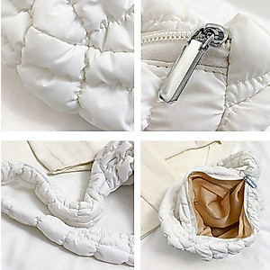 Women's Shoulder Tote Bag Chic Handbag Shoulder Bag Puffer Tote Bag Cute Purse Crossbody Bag Bubble Bag