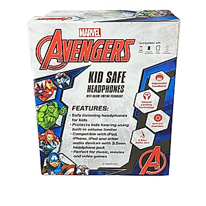 Kid Safe Headphones, HP-0062-AVENGERS