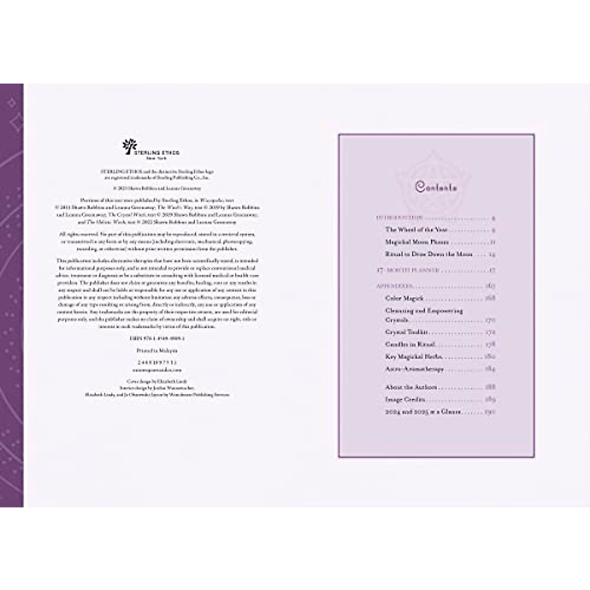 Modern-Day Witch Calendar 2024 Wheel of the Year 17-Month Planner (The Modern-Day Witch)