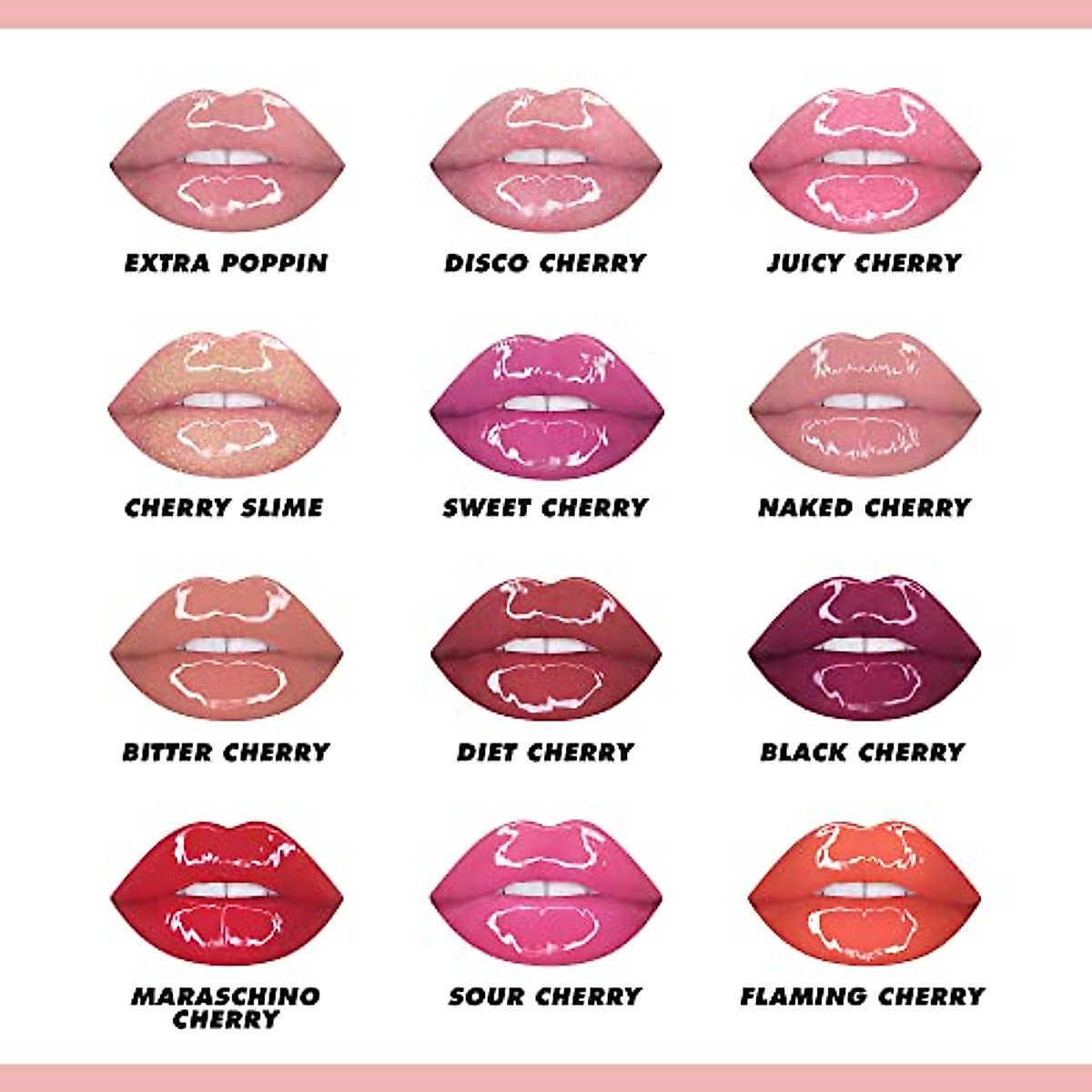 Lime Crime Wet Cherry Lip Gloss, Naked Cherry (Nude Blush) - Cherry Scented Lightweight, Plumping & Comfortable Ultra Glossy Sheen That Won't Stick - Long Lasting & Non-Sticky - Vegan Makeup