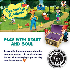 Peaceable Kingdom Gnomes at Night A Cooperative Maze Game for 2 to 4 Kids Ages 6+