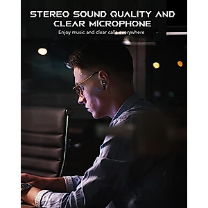 Black Shark Bluetooth Earbuds Wireless Earbuds with Emoji LED Light, Gaming Earbuds with 45ms Ultra Low Latency, Bluetooth 5.1, Music and Gaming Dual Modes, 24H Playtime, IPX5 Waterproof- Black