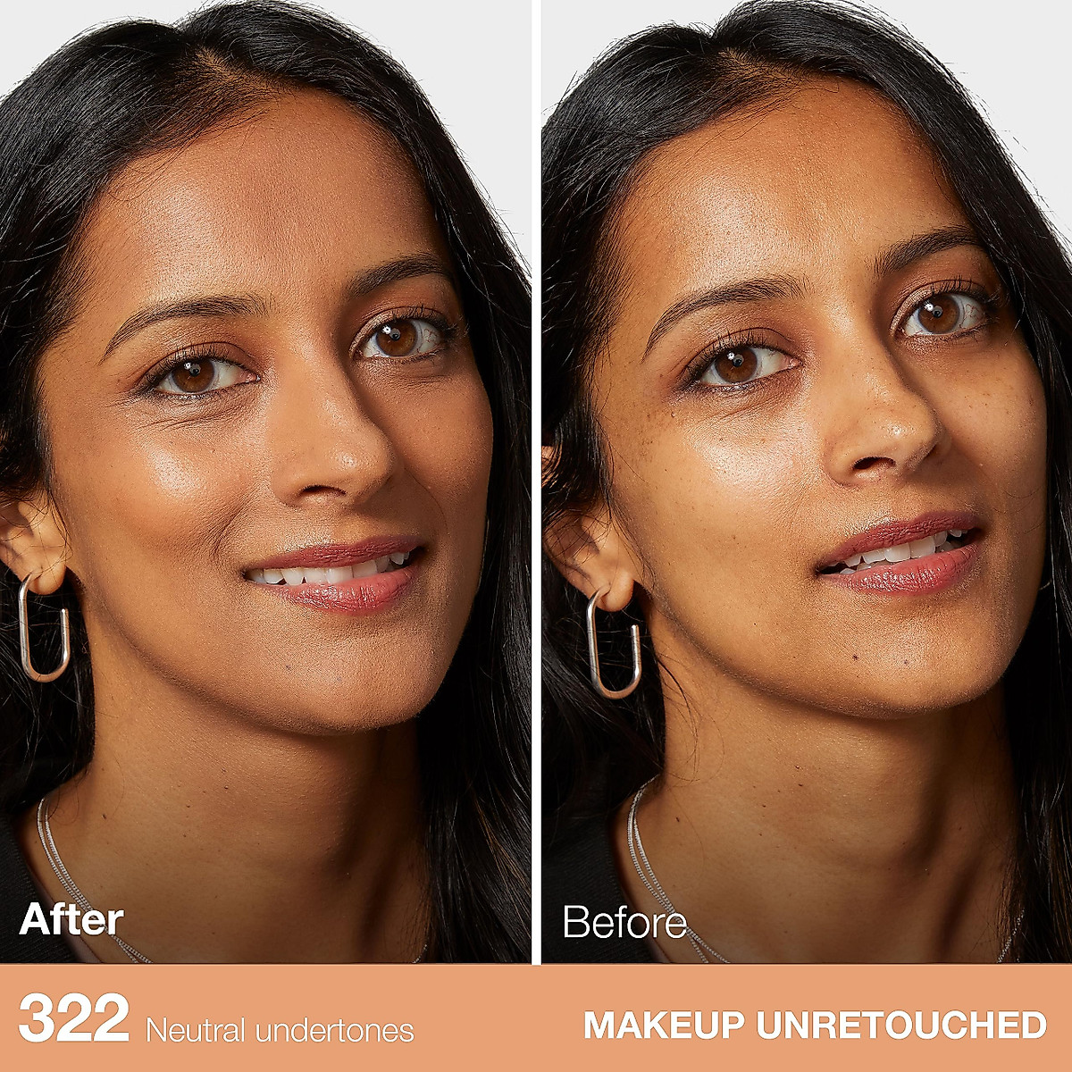 Maybelline Fit Me Matte + Poreless Liquid Oil-Free Foundation Makeup, Warm Honey, 1 Count (Packaging May Vary)