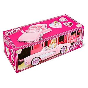 Barbie The Movie Collectible Car, Pink Corvette Convertible