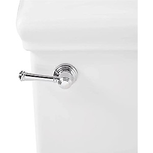 Signature Hardware 948434-12-L Key West 1.28 GPF Two Piece Elongated Skirted Chair Height Toilet - Seat Included