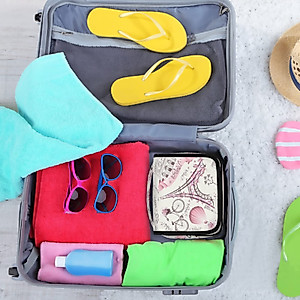 AUUXVA Hanging Toiletry Bag for Women, Paris Eiffel Tower Makeup Bag, Floral Flower Cosmetic Bag, Travel Essentials for Women Men