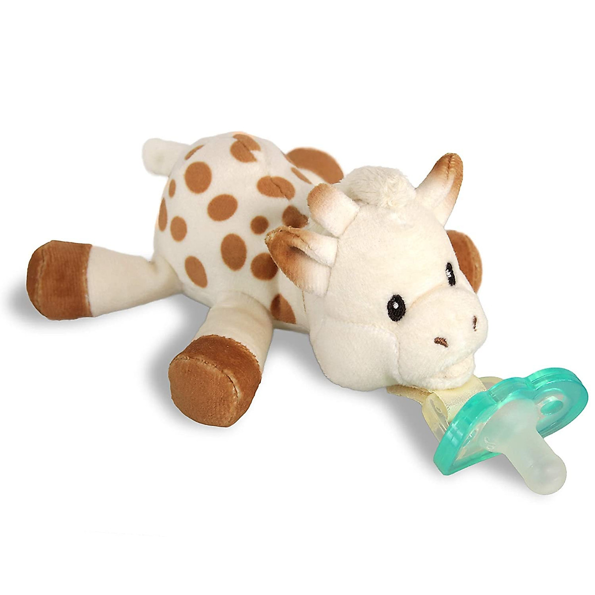 Sophie La Girafe Razbuddy Holder w/Removable JollyPop Baby Pacifier - 0M+ - Bpa Free - Pacifier Made in USA - Sophie The Giraffe - RaZbaby - Vulli