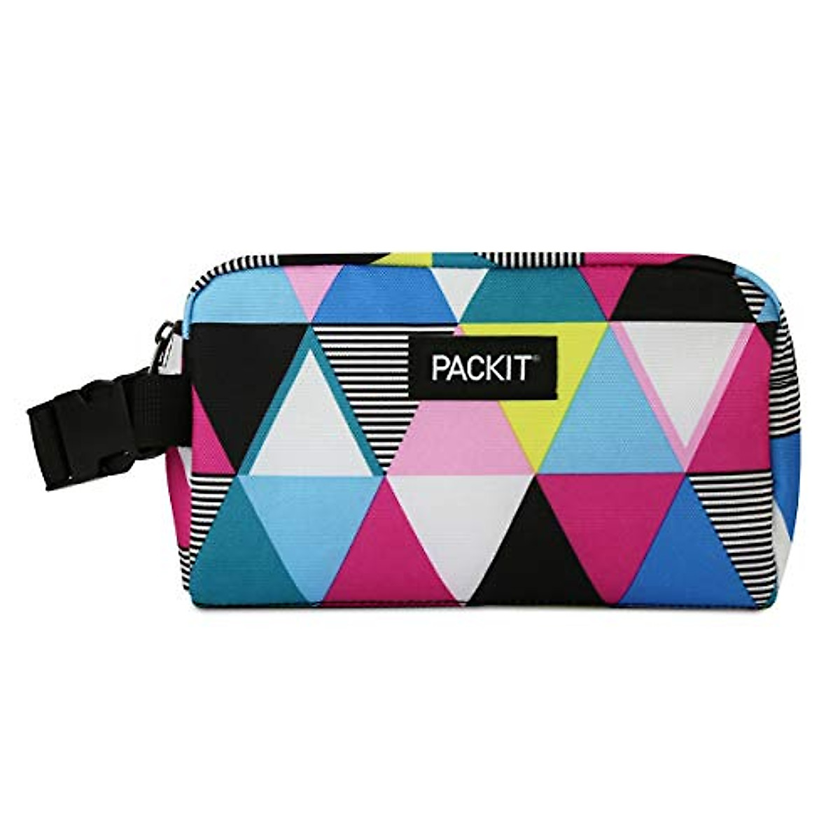 PackIt Freezable Snack Box, Triangle Stripes & Freezable Snack Bag, Polka Dots