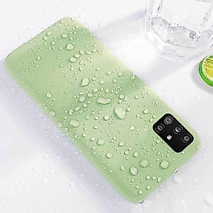 (8 Pack) for Samsung Galaxy A71 5G Case [NOT for Verizon A71 5G UW],Soft Silicone Gel Bumper Phone Case Shockproof Cover for Samsung A71 5G, Red, Light Pink, Yellow, deepPink,Green,Purple,Blue, Black