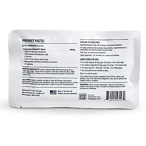 Kradle Bliss Bar Dog Calming Chews, Soft Bake (6 Pack), Dog Anxiety Relief for Separation Anxiety, Thunder, Car Rides, Fireworks and Stress, with BotaniTek Calming Formula, Peanut Butter Bacon Flavor