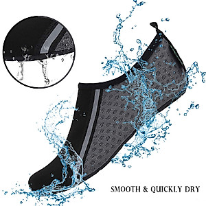 Mens Womens Quick Dry Water Shoes Barefoot Aqua Socks Beach Swim Diving Surf Kayaking Yoga Trip Outdoor Exercise